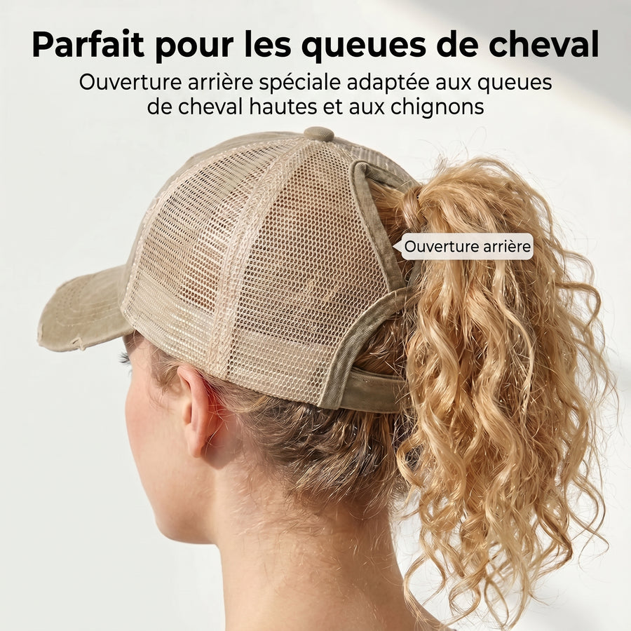 Casquette à queue de cheval — PonyStyle